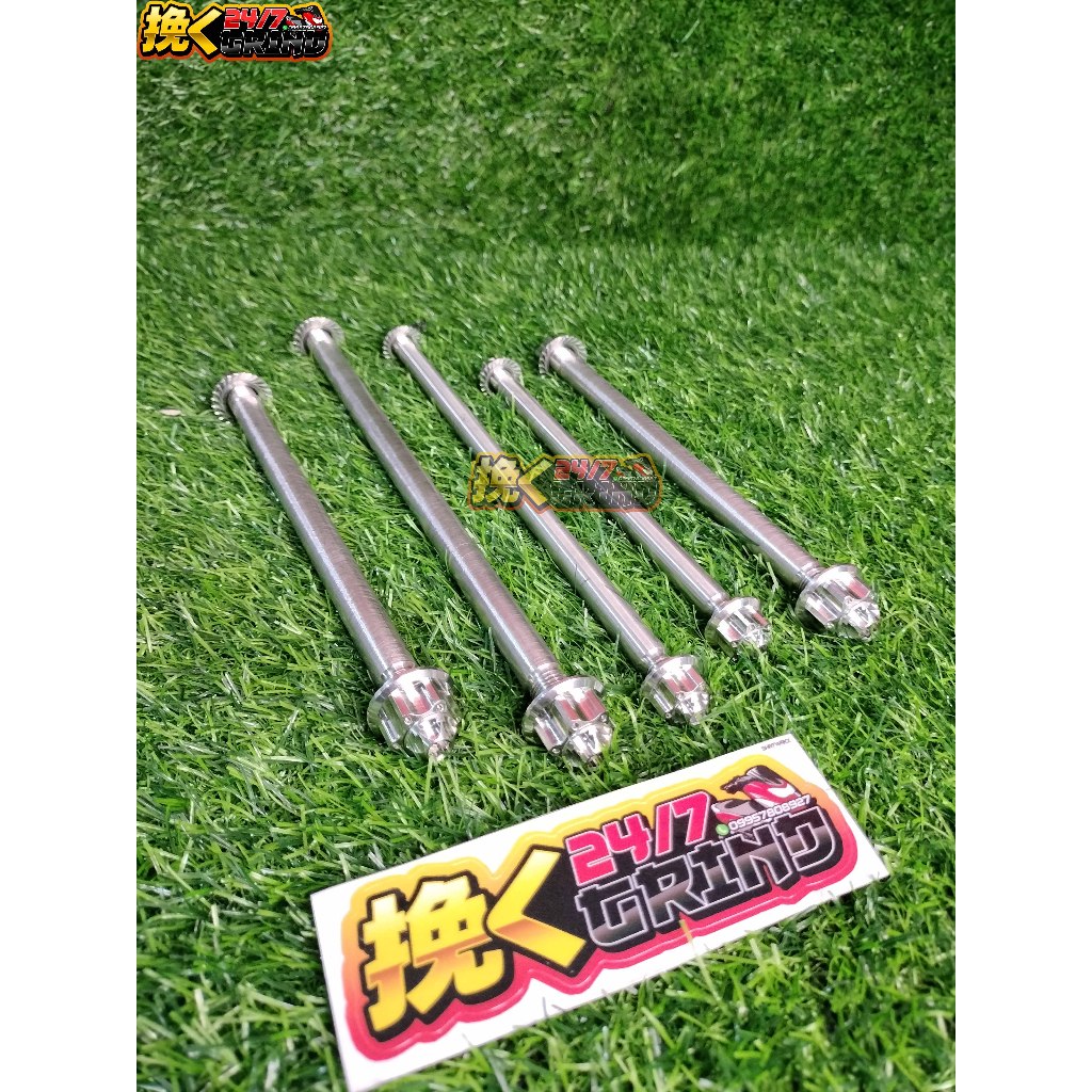 CNC FRONT AXLE RAIDER / WAVE / PCX / NMAX / AEROX / MIO - MIO125 - ( SC ...