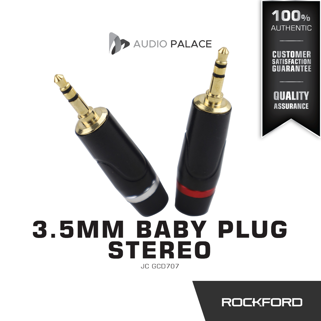 3.5mm Baby Plug Stereo JC GCD707 Stereo Precision Engineered Product ...