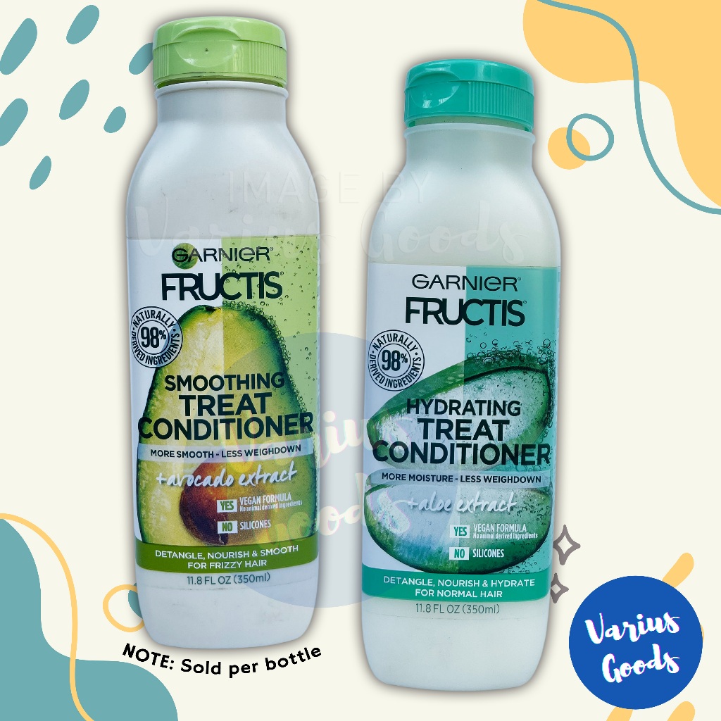 GARNIER Fructis Hair Food Nourish Smoothing Conditioner Frizzy Hair ...