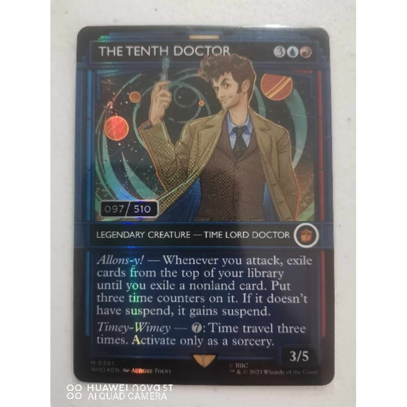 MTG - The Tenth Doctor - SERIALIZED 097/510 - WHO | Shopee Philippines