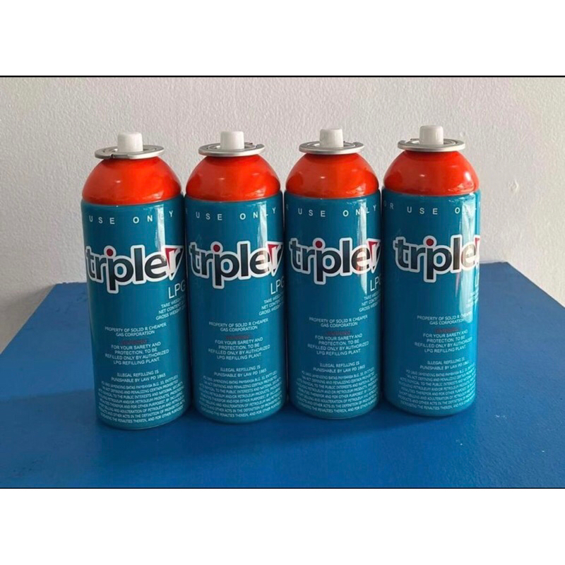 TRIPLER refillable butane gas and Portable stove | Shopee Philippines