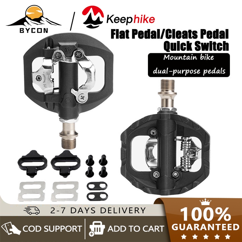 Pedals Cleats SPD Bike Pedals Cleats, Clips, and Anti-Skid Features ...
