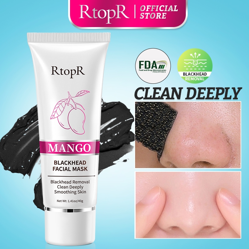 Rtopr Fda Mango Blackhead Remover Mask Acne Treatment Deep Cleansing