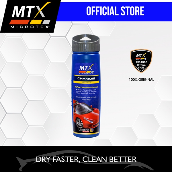Microtex Chamois 16" x 16" in Canister (Microfiber Drying Cloth)MTX ...