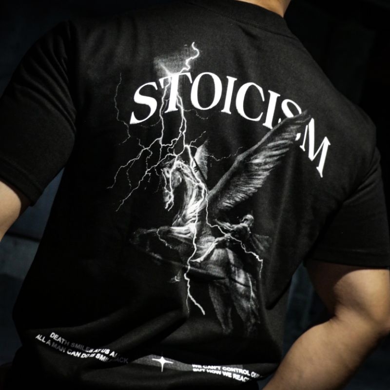 STOIC Clothing™ | Achilles Tee (BLACK) | Warrior Collection | Graphic ...
