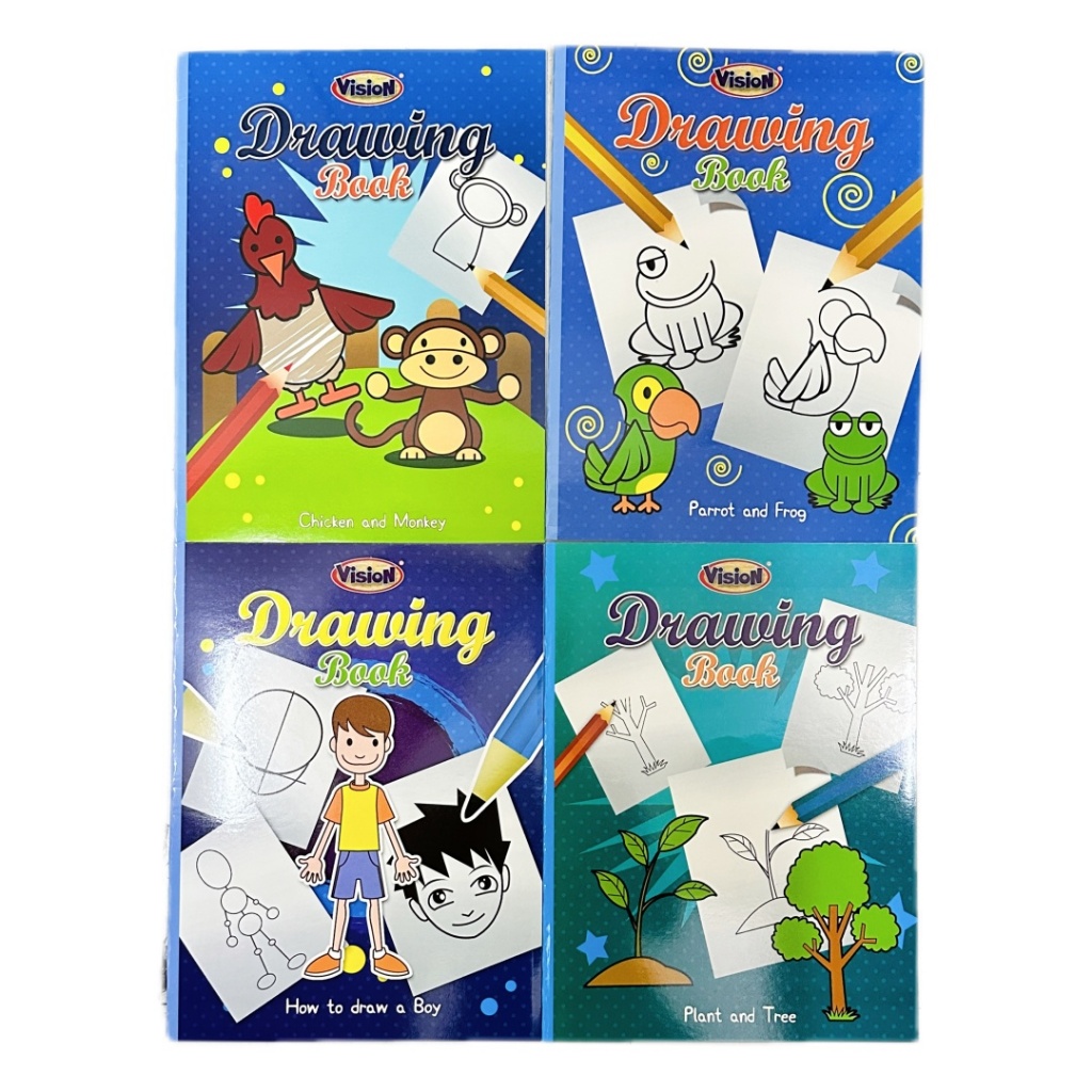 20PCS/1REAM Vision Drawing Book Big | Shopee Philippines