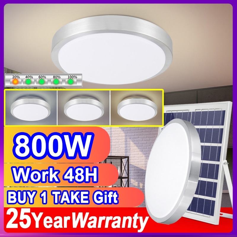 solar lights outdoor waterproof indoo ceiling LED LAMP solar ceiling ...