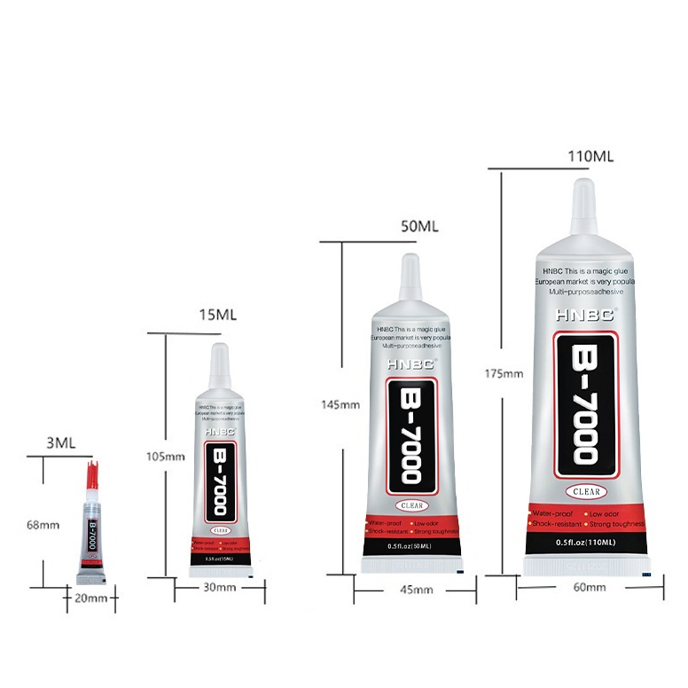 B-7000 Glue Multi Purpose Glue Adhesive Epoxy Resin Repair Cell Phone LCD Touch Screen Universal ...