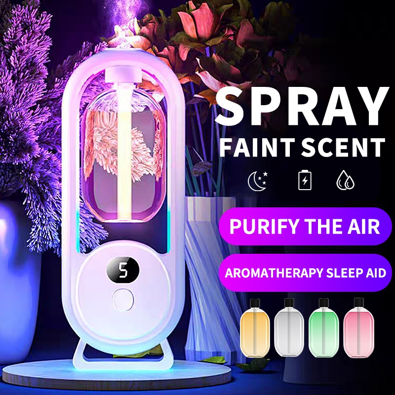 Aroma diffuser automatic spray essential oil atomization charging ...