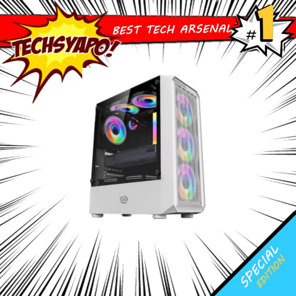 INPLAY METEOR 20 ATX CASE – WHITE | Shopee Philippines
