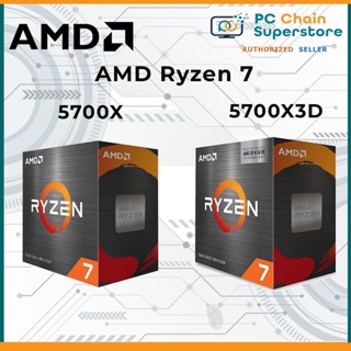 AMD Ryzen 7 5700X / 5700X3D 8 Cores 16 Threads Unlocked AM4 Desktop CPU Processor | Shopee ...