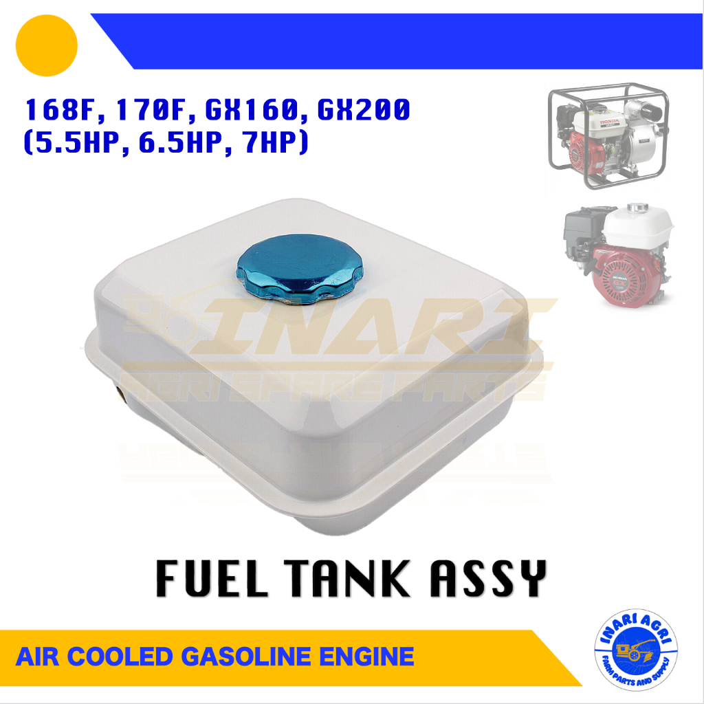 FUEL TANK ASSY ASSEMBLY GX160 GX200 168F 170F 5.5HP 6.5HP 7HP AIRCOOLED ...