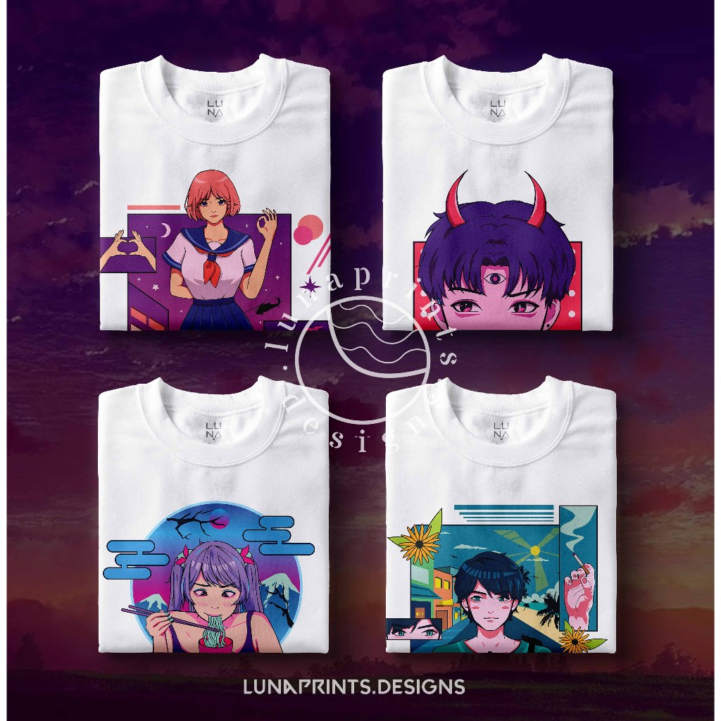 Aesthetic Anime Japanese inspired Shirt Unisex (for kids and adult ...