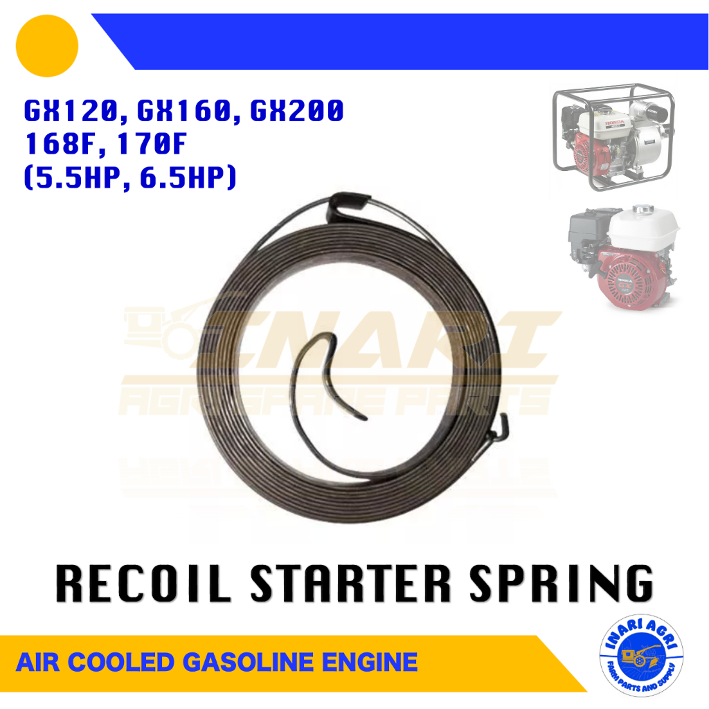 RECOIL STARTER SPRING GX120 GX160 GX200 168F 170F 5.5HP 6.5HP 7HP 7.5HP ...