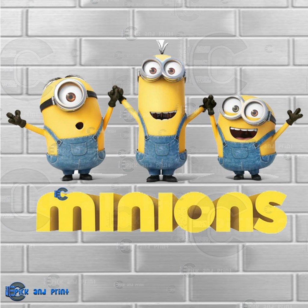 Minions Character Cut Outs for DIY Backdrop Party Decorations Party ...