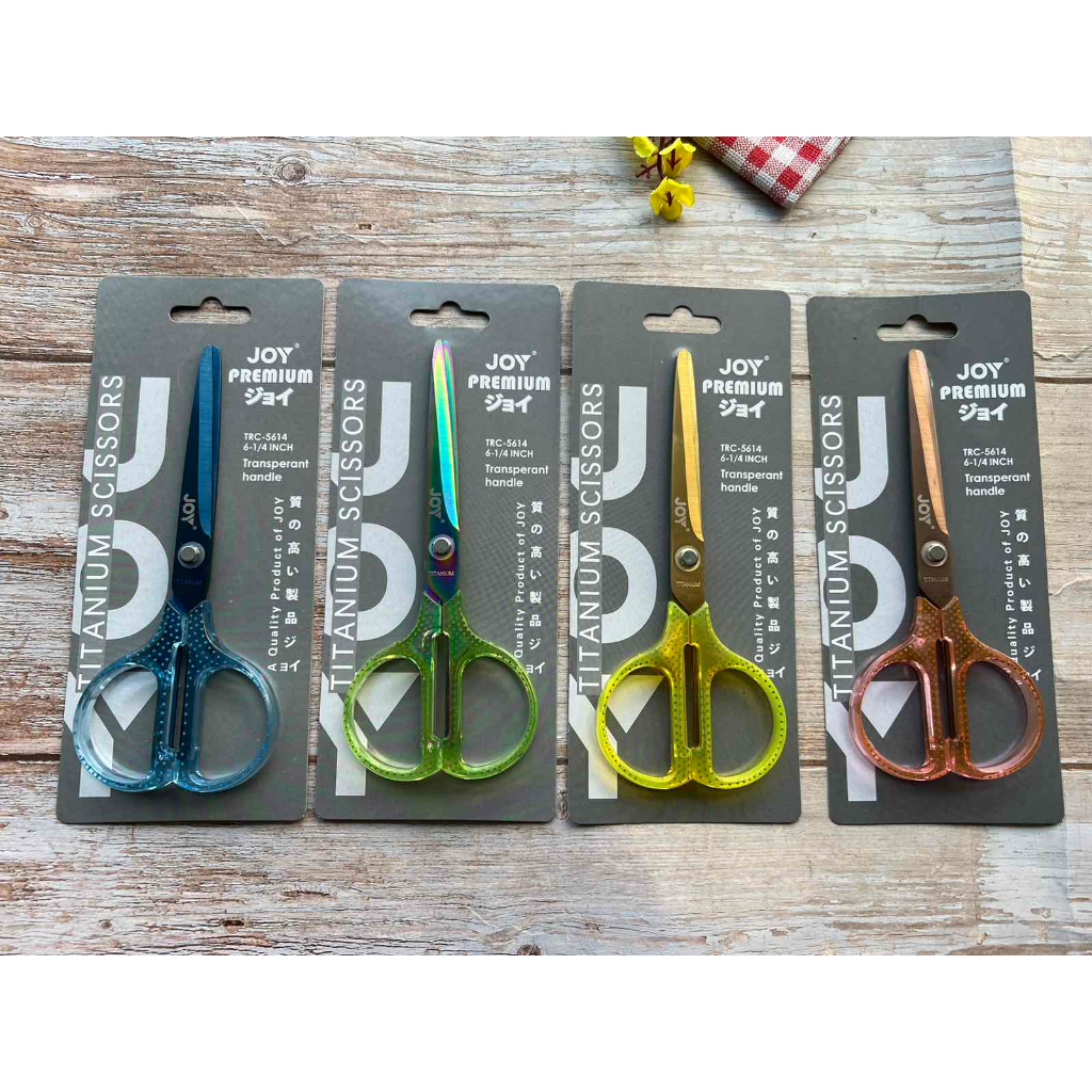 Joy Titanium Premium Scissor 6-1/4inch TRC-5614 (1pc) | Shopee Philippines