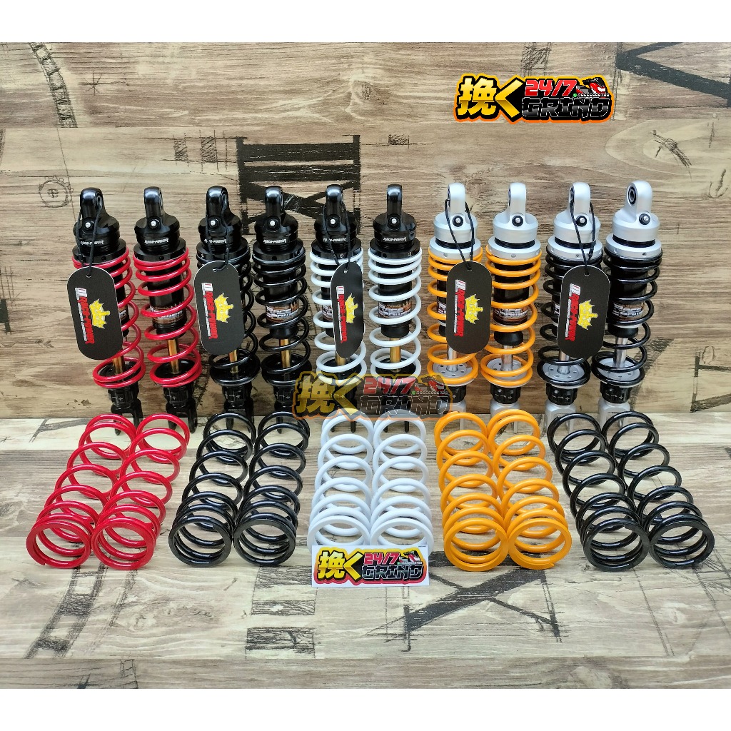 Race Power Adjustable Motorcycle Rear Shock Nmax v1 v2 / Aerox v1 v2 ...