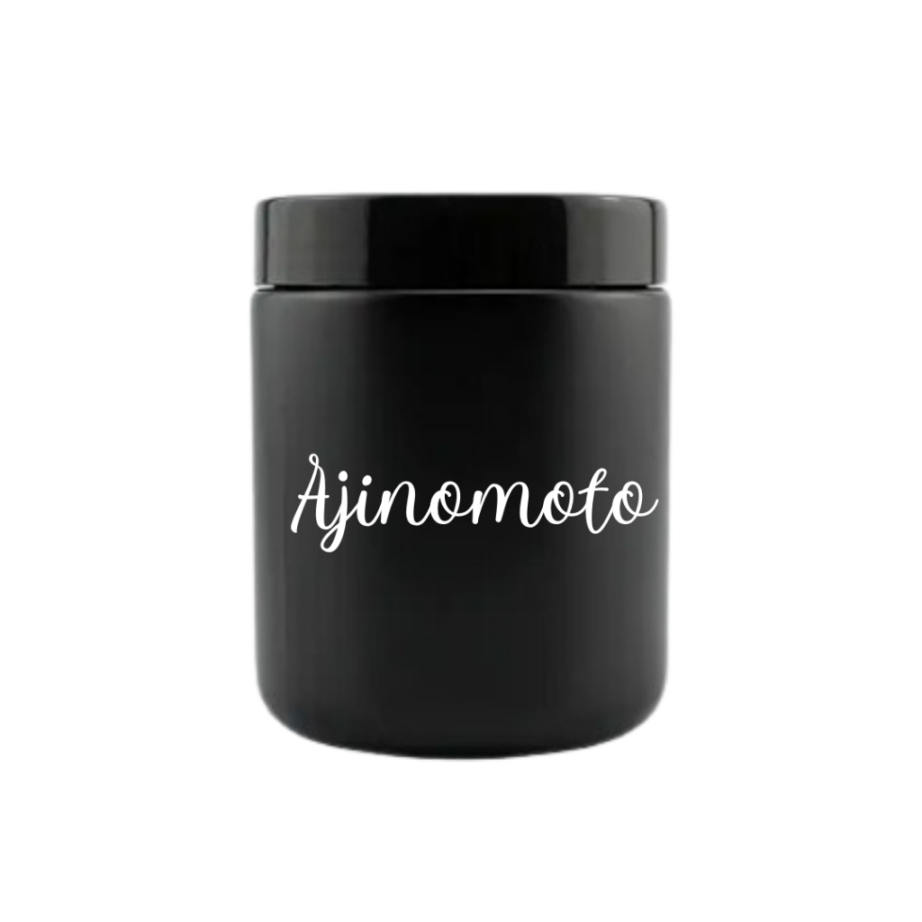 Hiraya Ph Black Plastic Canister Jar Garapon 500ml 1000ml Kitchen Pantry Food Storage