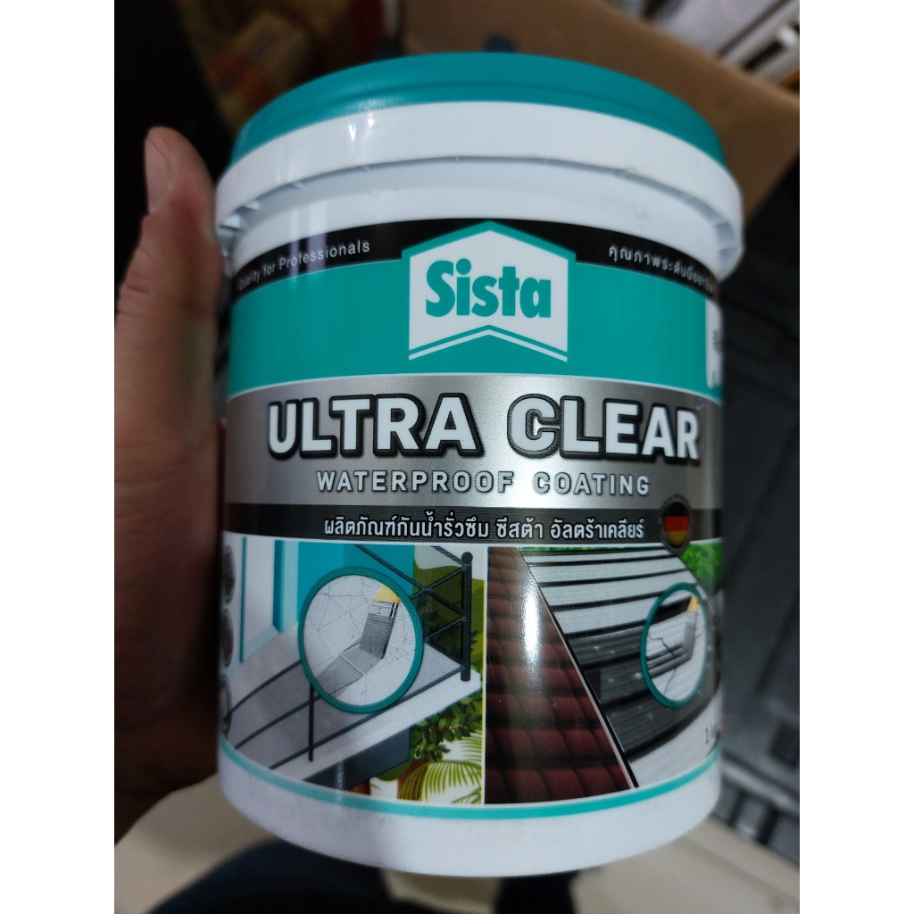 Sista 1LTR ULTRA CLEAR Waterproof Coating For Walls , Terrace ...