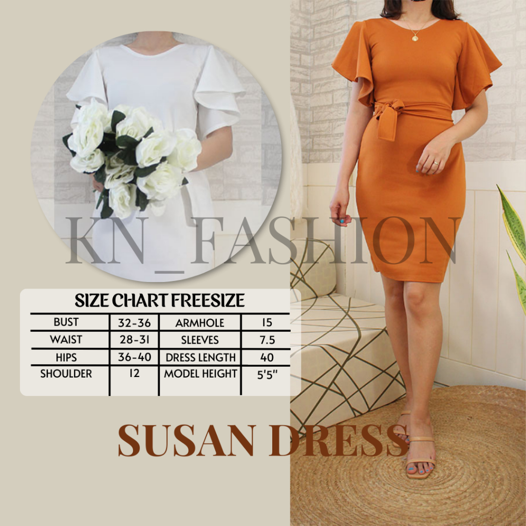 Office Ware/Civil Wedding/Entourage Neoprene Susan Dress | Shopee ...