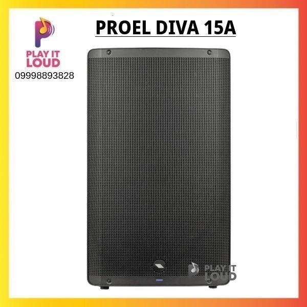PROEL DIVA 15A 1000W with SMPS ACTIVE PROCESSED LOUDSPEAKER SYSTEM | Shopee Philippines
