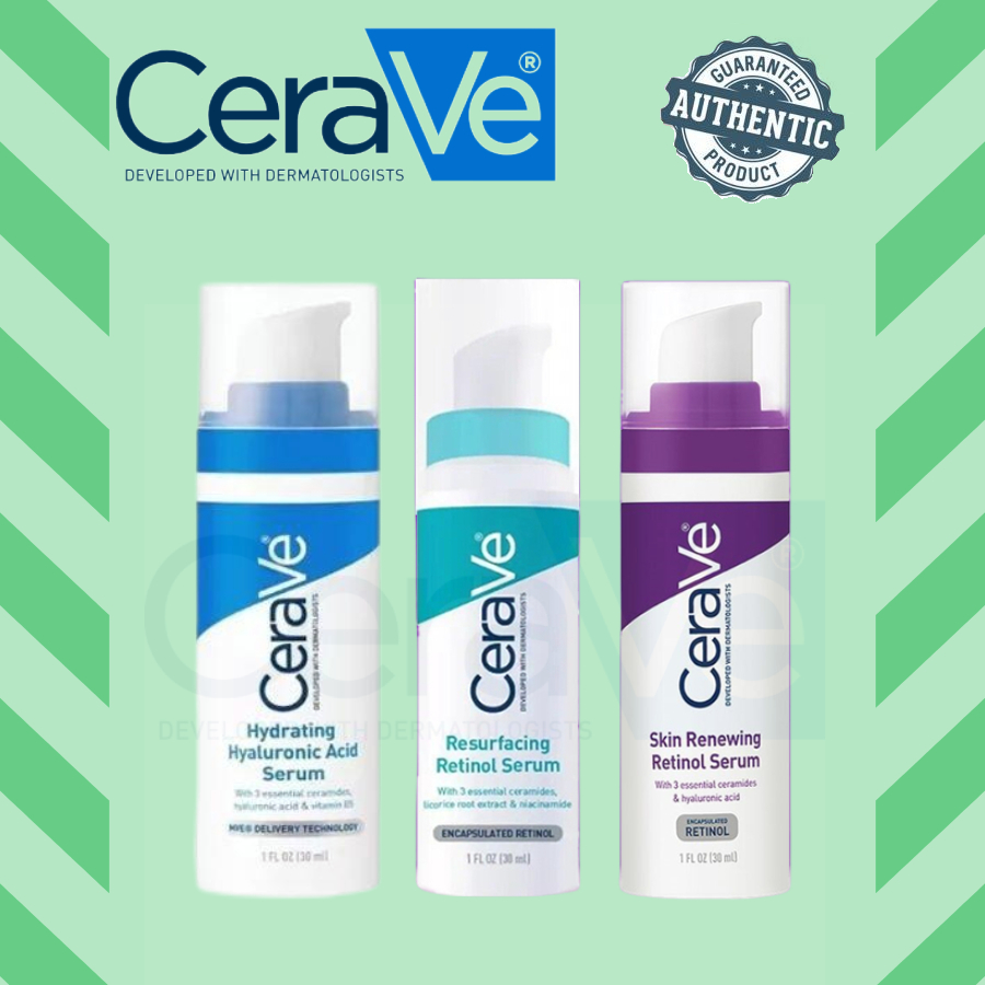 Cerave Skin Renewing Retinol Serum Resurfacing Retinol Serum Hydrating