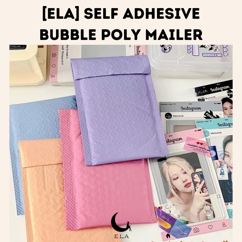 [ELA] 13*18cm Self Adhesive Bubble Poly Mailer | Shopee Philippines