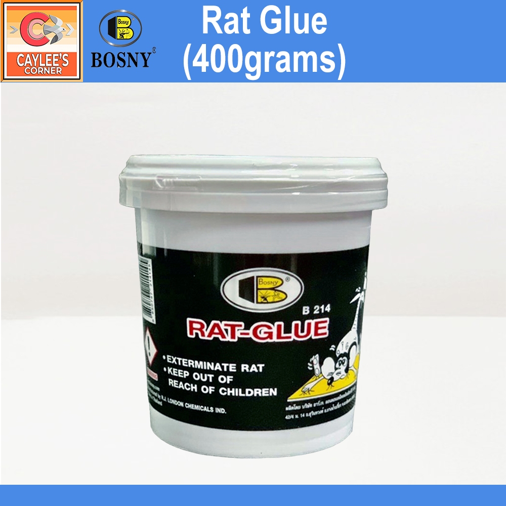 BOSNY Rat Glue Original rodent control 400grams | Shopee Philippines