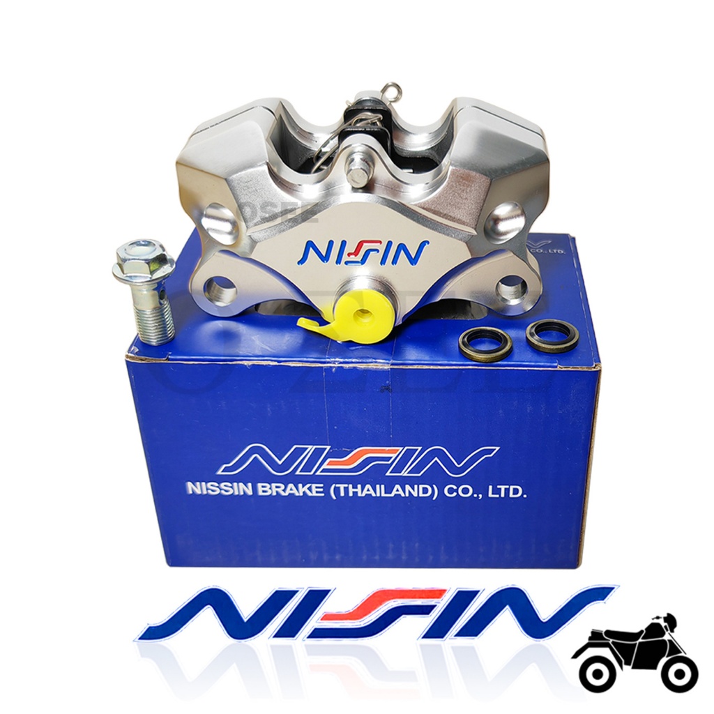 Nissin CNC Front Caliper 2 Pots Universal SNIPER150 SNIPER 155 Sniper ...