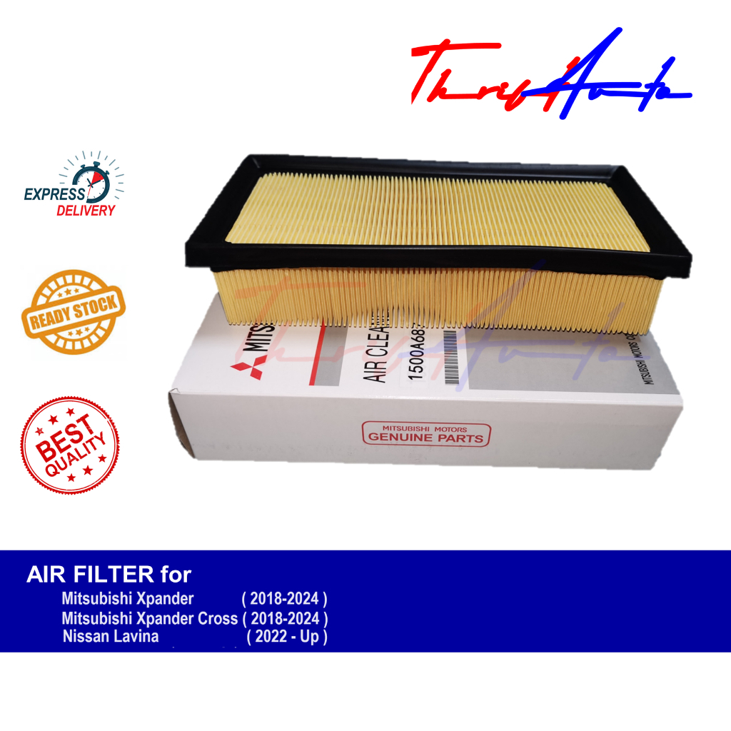 Air Filter for Mitsubishi Xpander / Xpander Cross (2018 - 2024) and ...