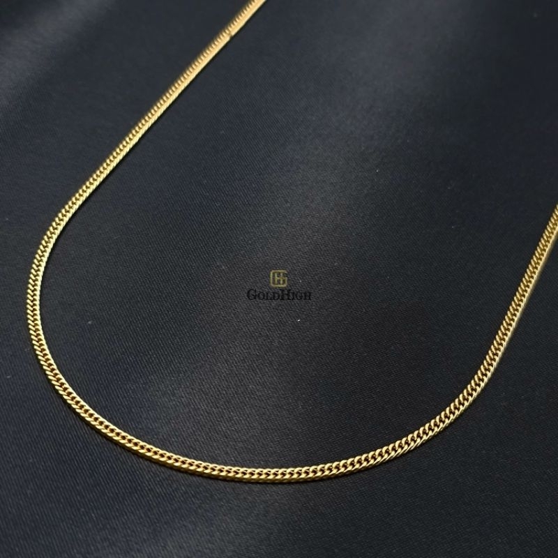GoldHigh Japan Style Thin Necklace Chain Regular Lock | Shopee Philippines