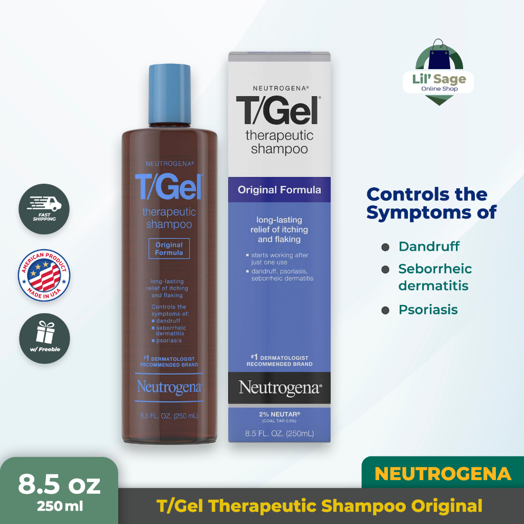 Neutrogena® T/Gel® Therapeutic Shampoo Original Formula 8.5 oz (250ml ...