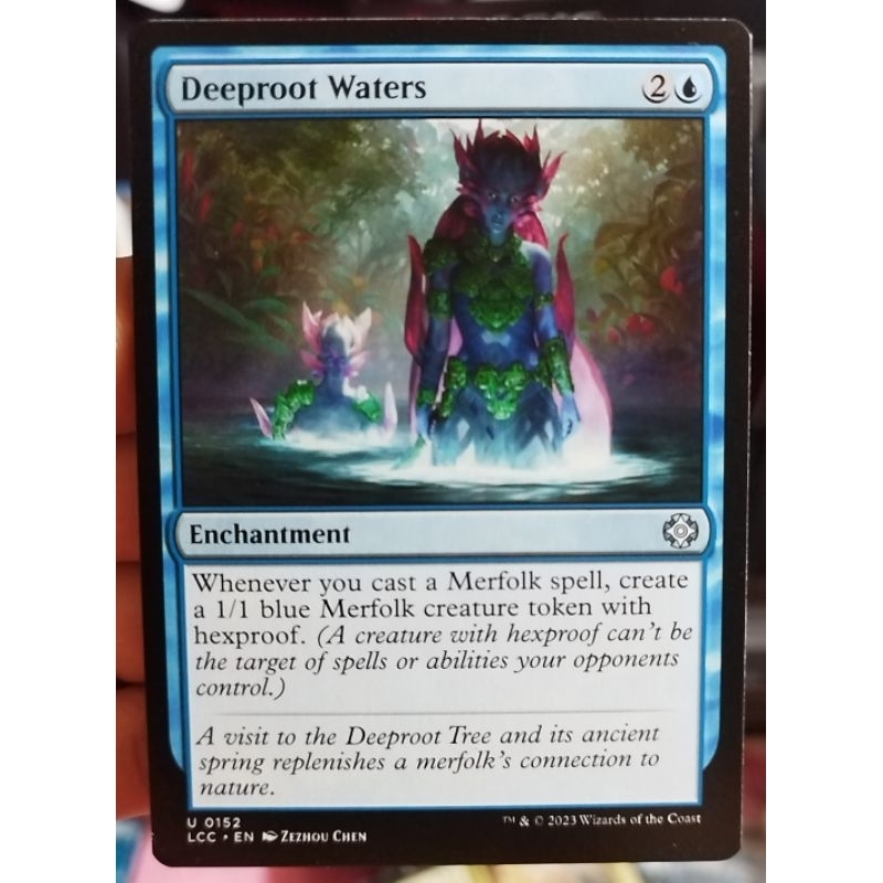 Deeproot Waters (Magic the gathering) | Shopee Philippines