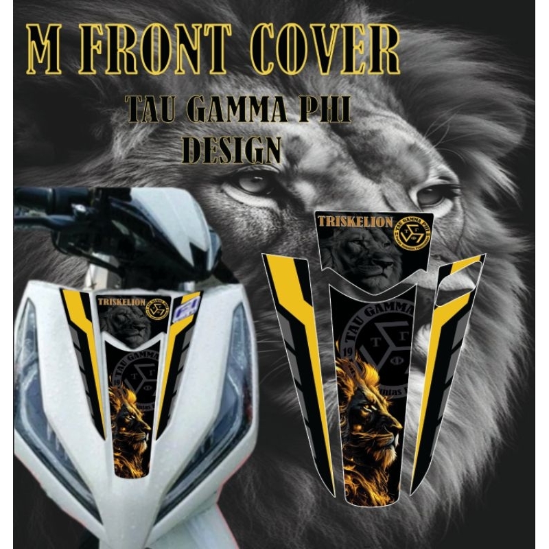 HONDA CLICK V3 FRONT COVER DECALS/HONDA CLICK STICKER/HONDA DECALS ...