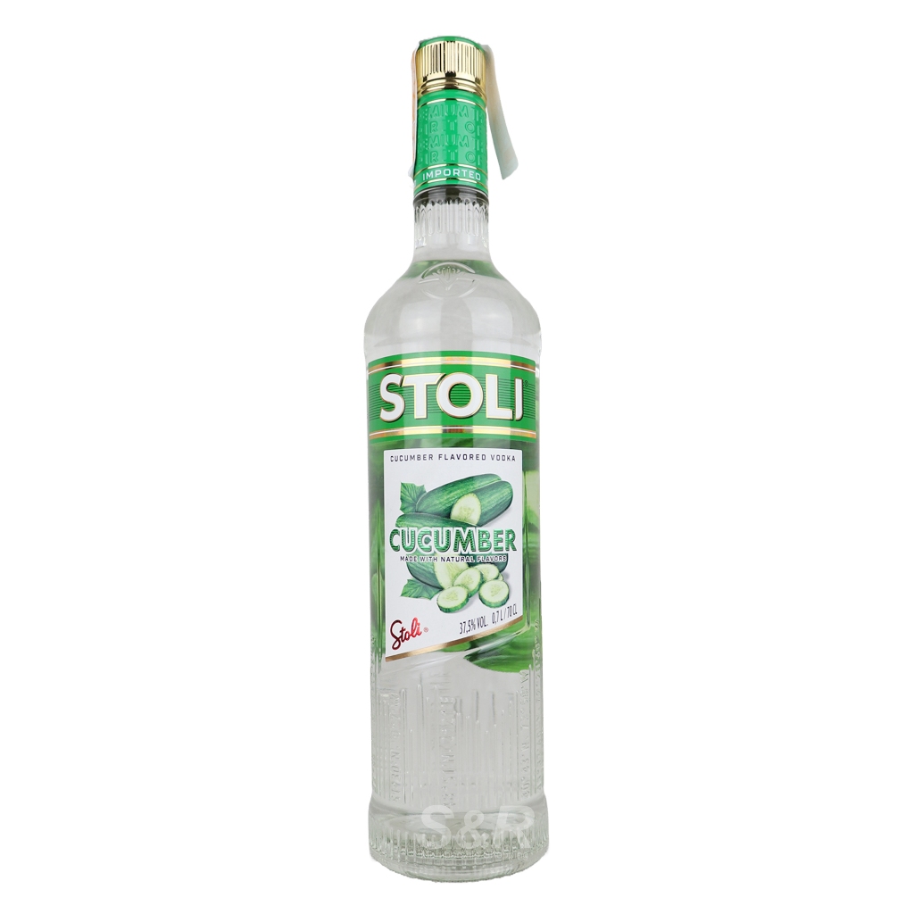 Stoli Cucumber Flavored Vodka 700mL | Shopee Philippines