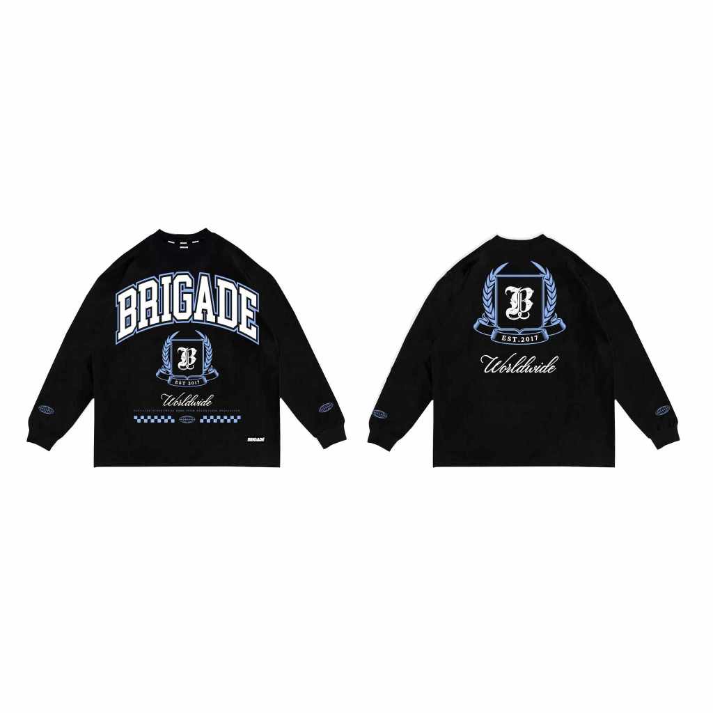 BRIGADE CLOTHING - MICHIGAN LS (BLACK) | Shopee Philippines