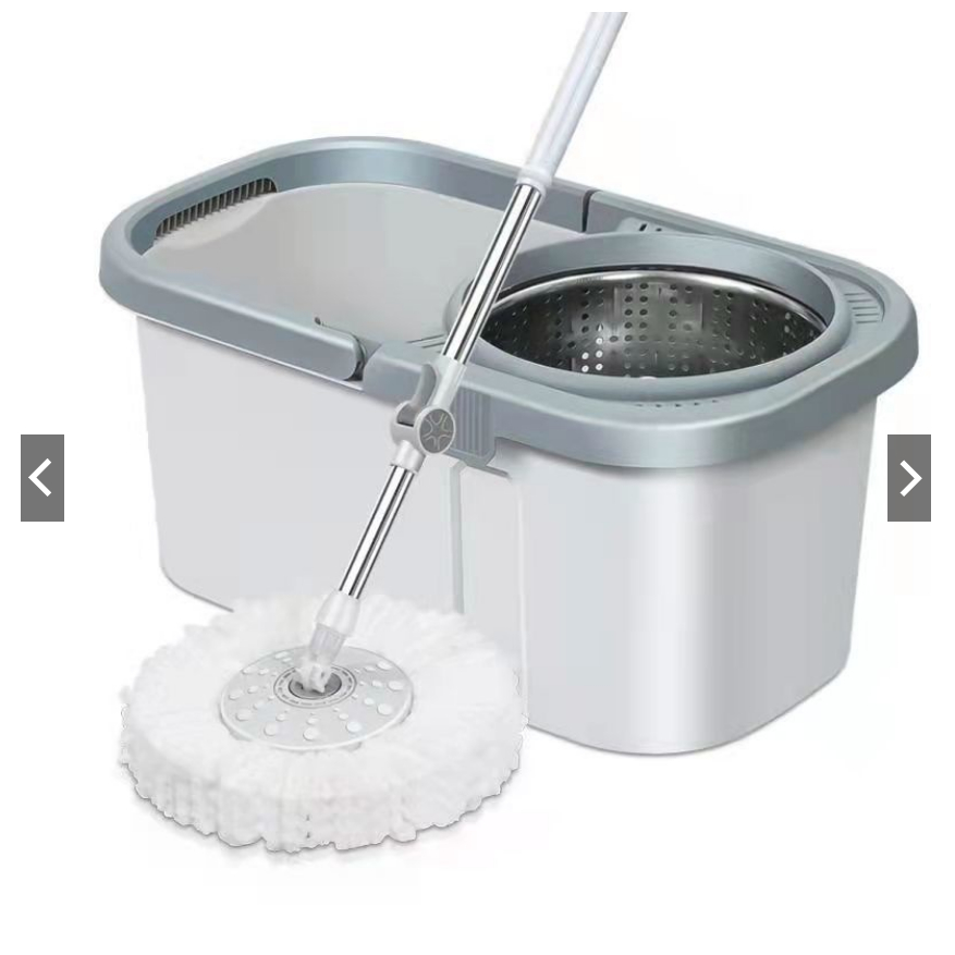 Magic Spin Mop With Spinner And Bucket Plastic Mop 360 Easy Microfiber ...