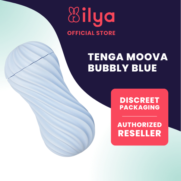 Tenga Moova Bubbly Blue (Reusable Masturbator) | Shopee Philippines