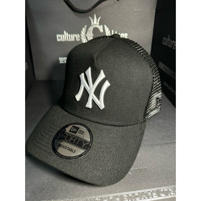 New era Aframe tracker New York net cap black | Shopee Philippines