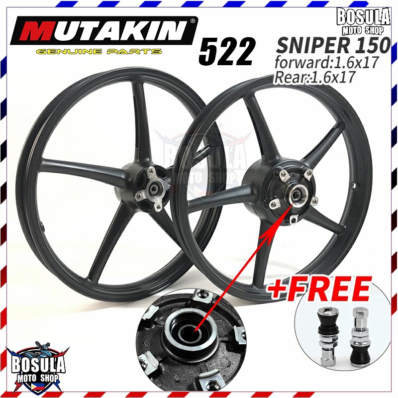 MUTAKIN Mags 303/522/505/500 ultra-thin Rim For Yamaha Sniper 150 ...