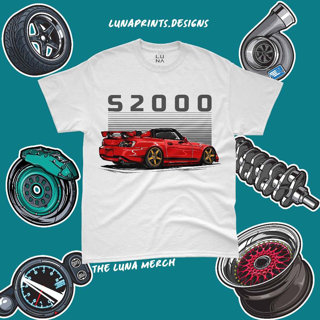 Honda S2000 Car Shirt Collection ( For kids and adult ) - The Luna ...