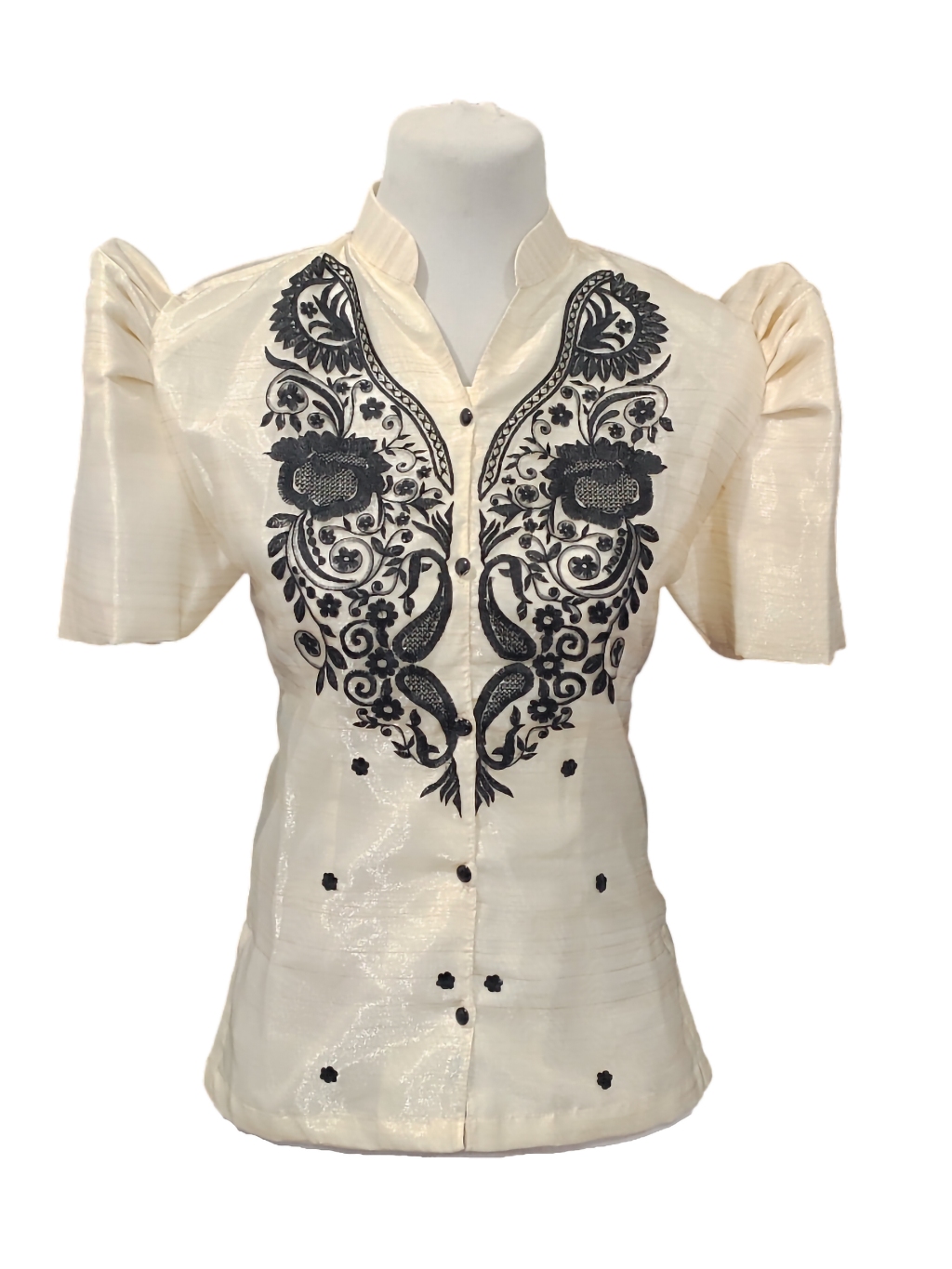 Premium Ladies barong Embroidered Design | Shopee Philippines