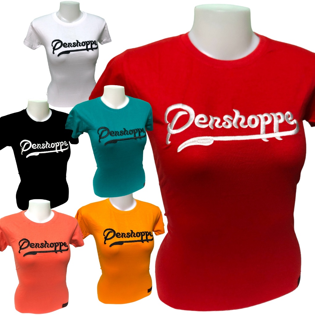 4B P.E.N. for WOMEN Overrun T-shirt Embroidered | Shopee Philippines