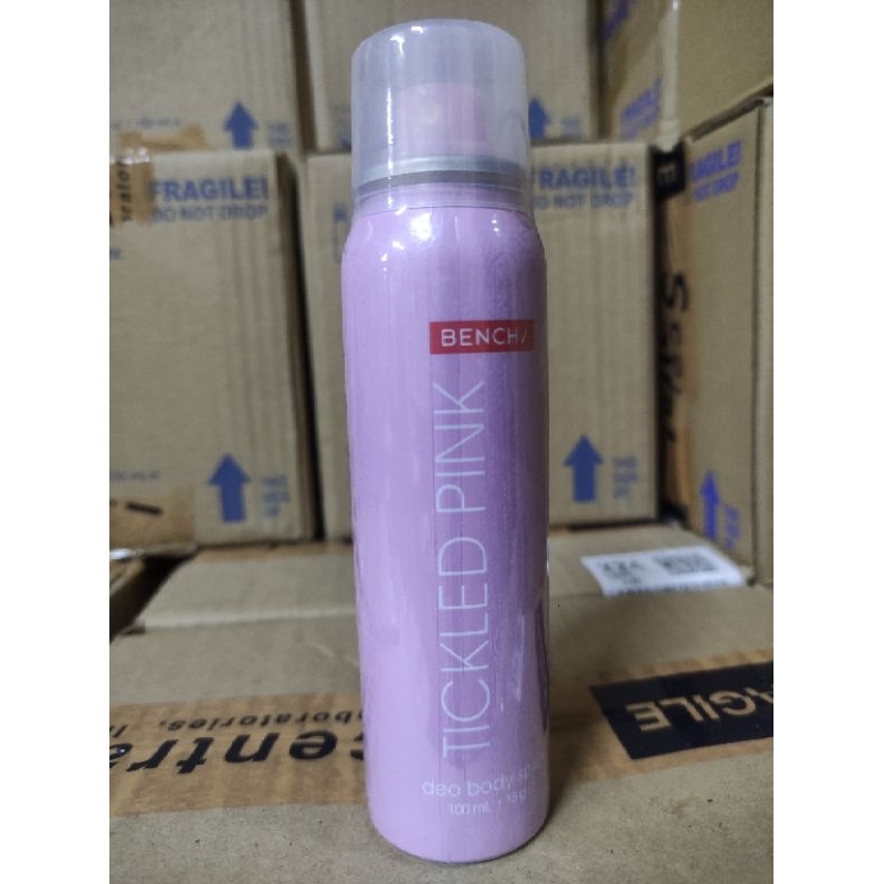 Bench Spray Tickled Pink 100ml & 50ml | Shopee Philippines