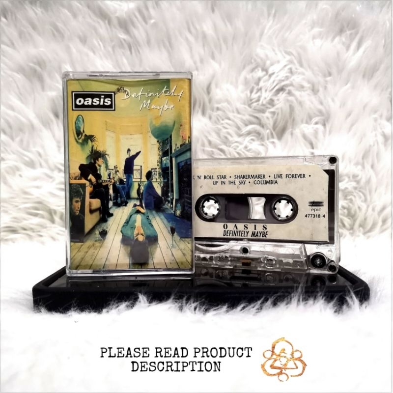 OASIS DEFINITELY MAYBE ALBUM CASSETTE TAPE | Shopee Philippines