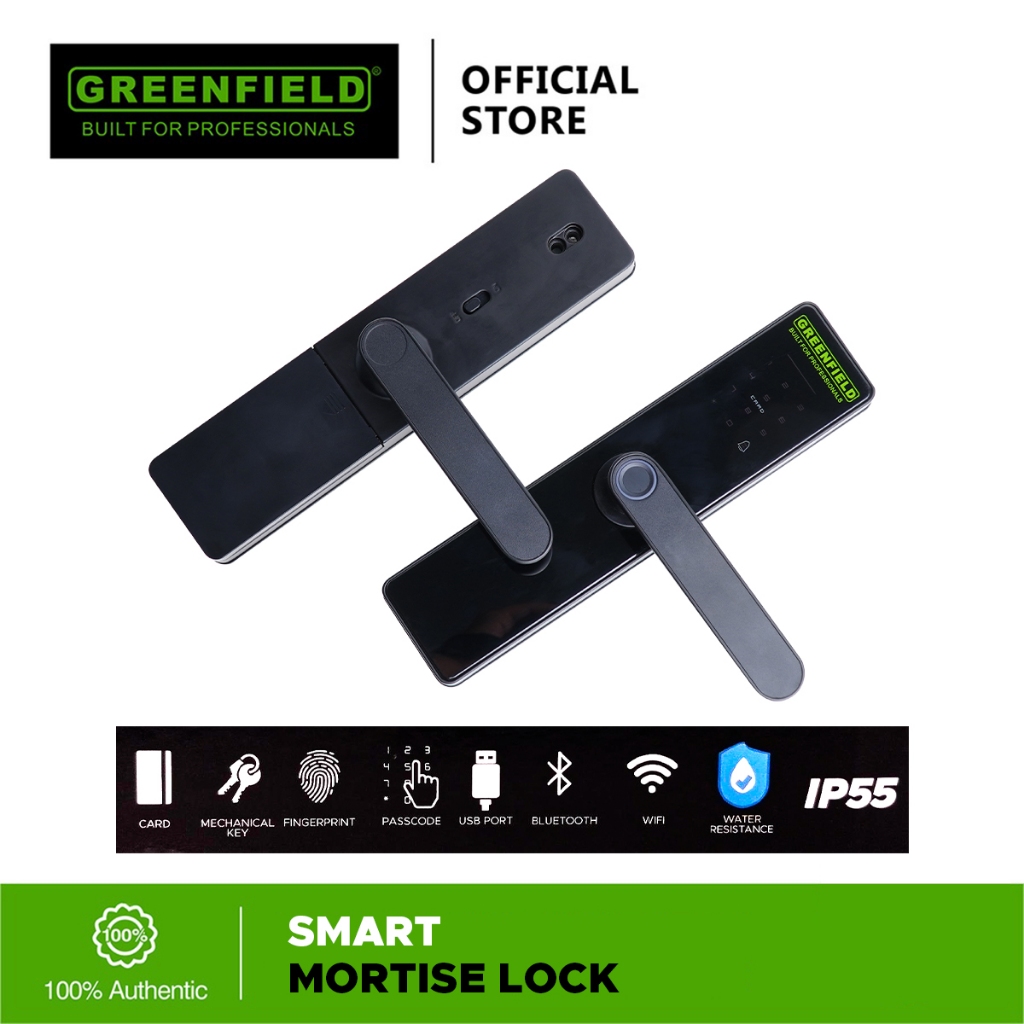 Greenfield Smart Mortise Lock - Door Hardware & Locks | Shopee Philippines