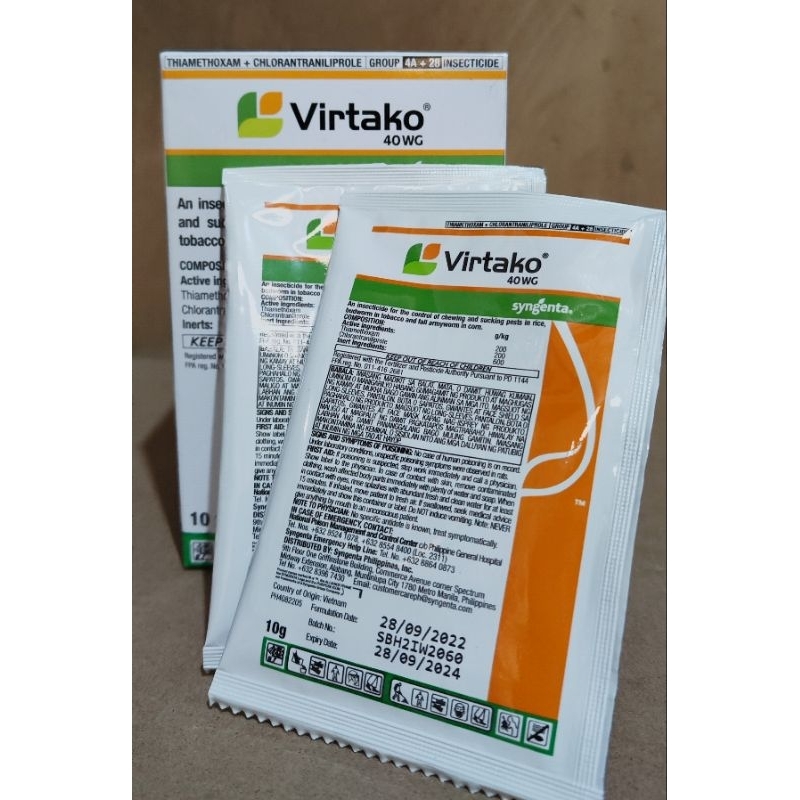Virtako 40WG - 1 Sachet (10g) | Shopee Philippines