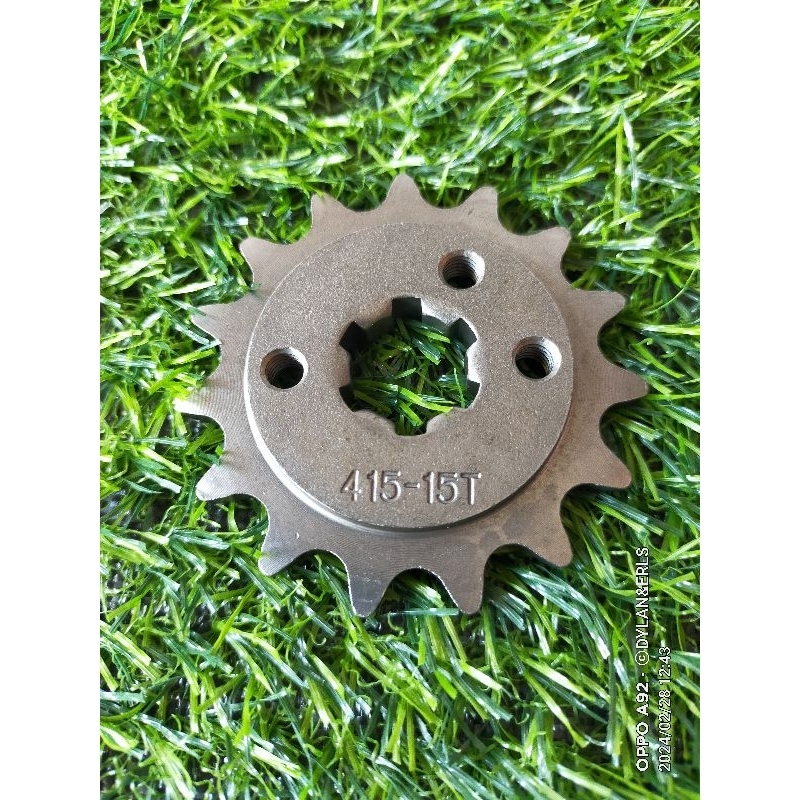 ENGINE SPROCKET 14 415 / 15 415 FOR RAIDER 150 CARB/FI/ WAVE125 ...