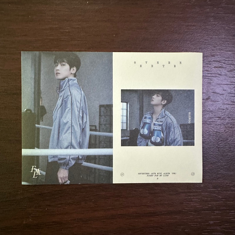 Seventeen FML Inclusions (Postcard, Sticker, Bookmark) | Shopee Philippines