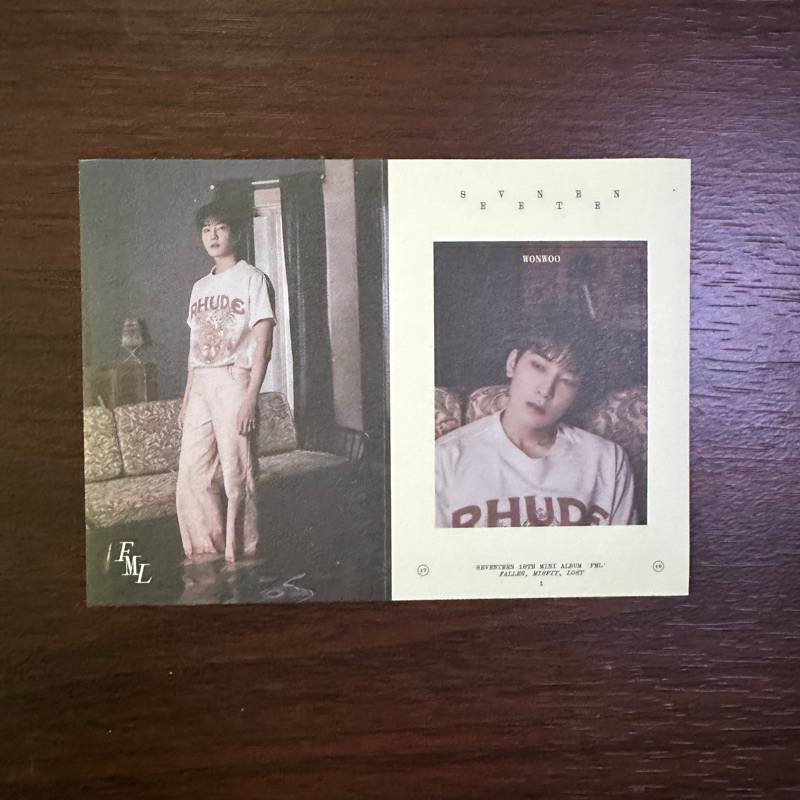 Seventeen FML Inclusions (Postcard, Sticker, Bookmark) | Shopee Philippines